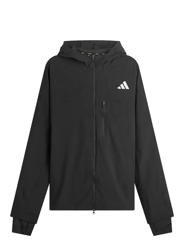 ADIDAS RUNNING Adidas Adizero Packable Running Jacket - Black