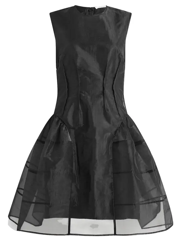 Cecilie Bahnsen Claudie Mini Dress - Black