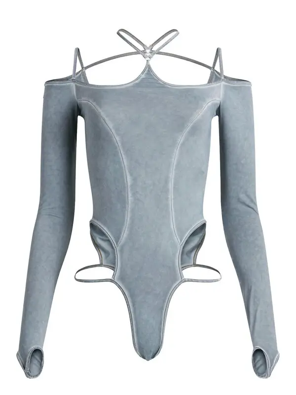 Miss Sixty Knwls X Bodysuit - Retro Blue
