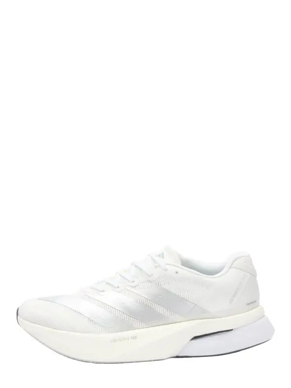 ADIDAS RUNNING Adidas Adizero Boston 13 Sneaker - White/matte Silver/dash Grey