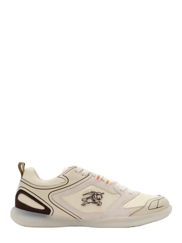 Burberry Matrix Sport Sneakers - Ceramic White