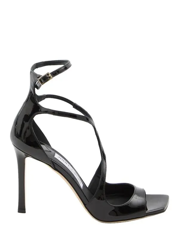 JIMMY CHOO Azia 95 Sandals - Black