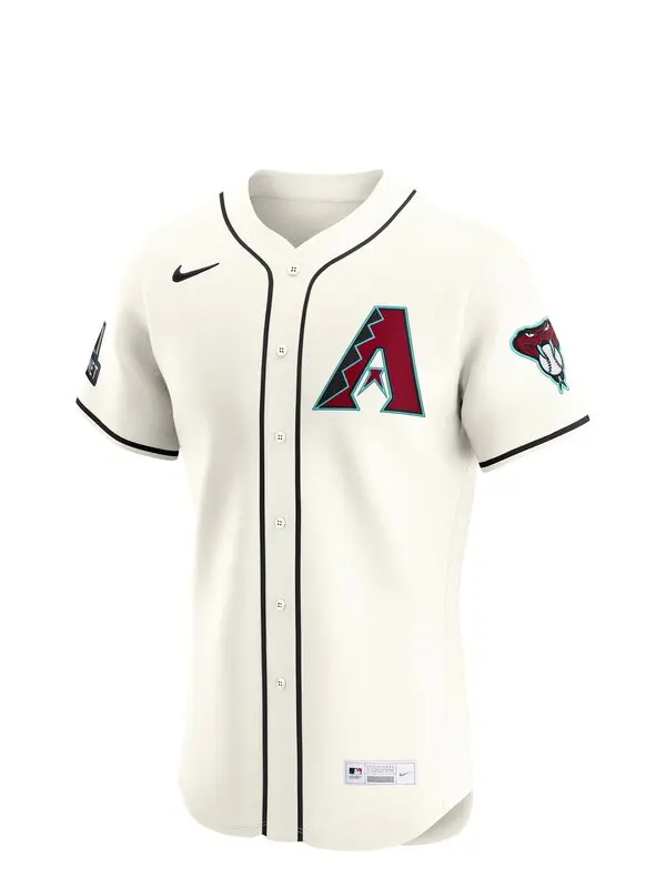 Nike Arizona Diamondbacks Mlb Elite Dri-fit Jersey - Brown