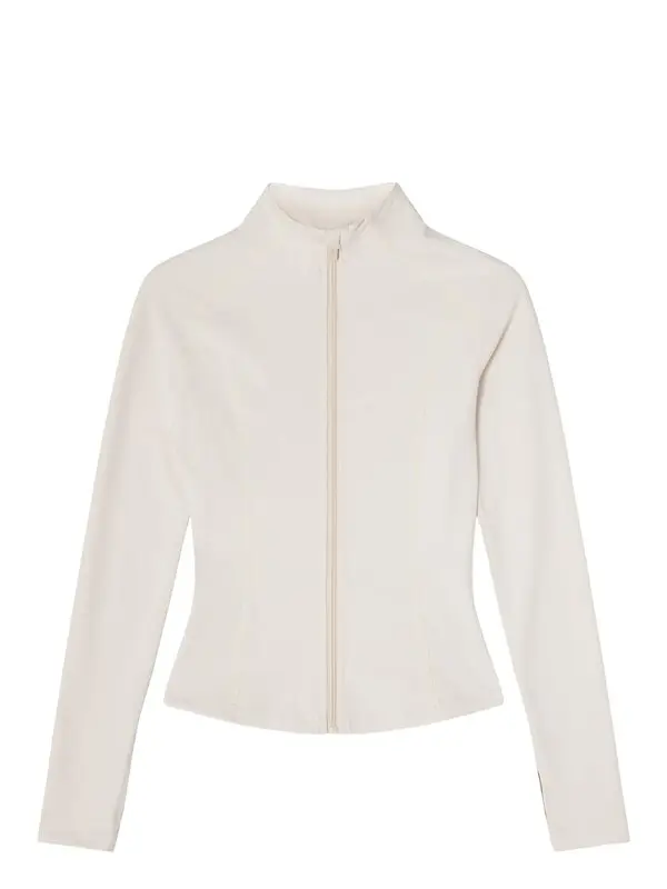 SISTERLY TRIBE Softsculpt Zip Jacket - Cream