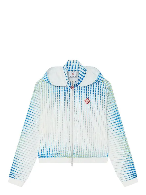 Casablanca Dots Windbreaker Jacket - Multicolor