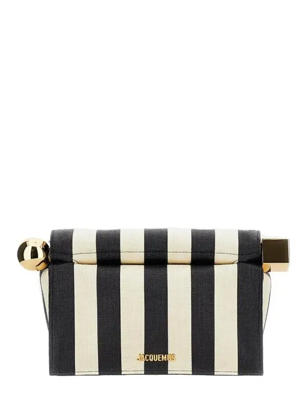 Jacquemus The Round Square Clutch - Multicolor