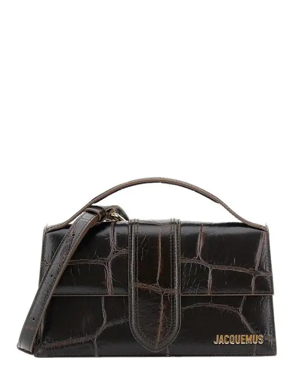 Jacquemus Le Grand Bambino Embossed Bag - Brown