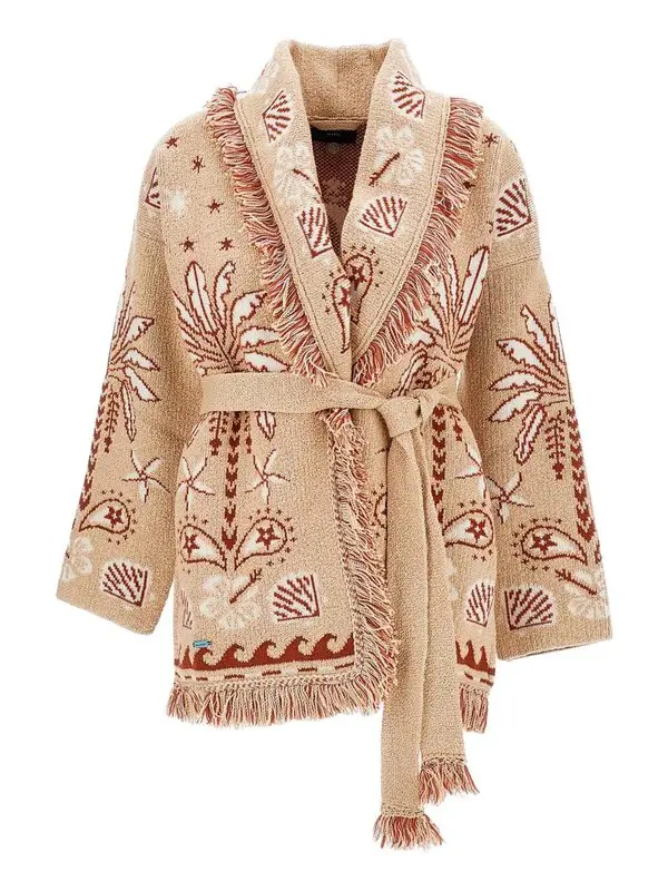 Alanui Long Cardigan - Multicolor