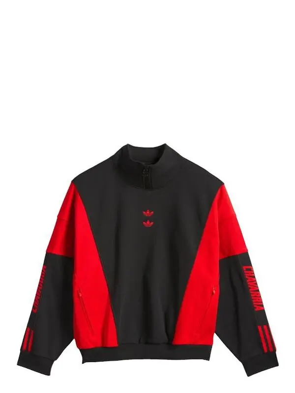 Adidas X Willy Chavarria Watsonville Mockneck - Black/red