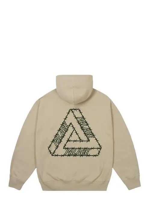PALACE Barbed Triferg Hood - Stoney Grey