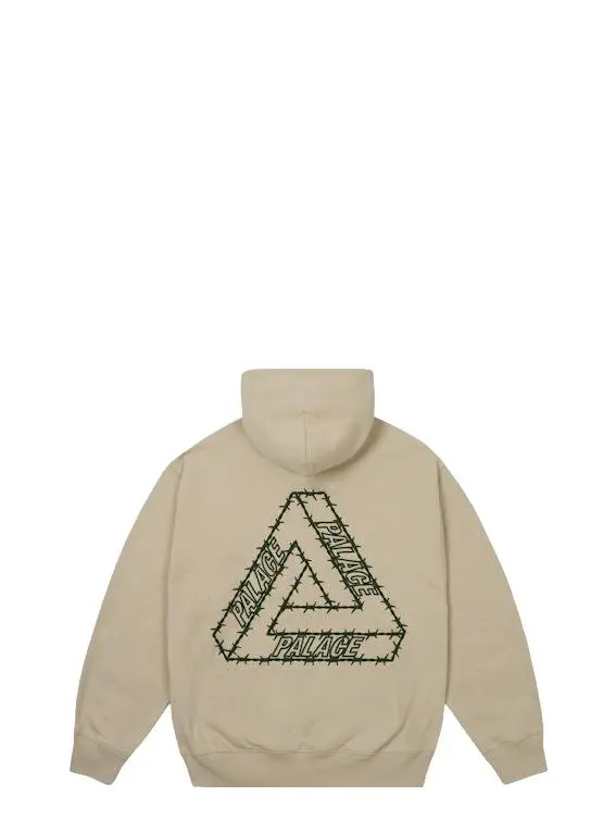 PALACE Barbed Triferg Hood - Stoney Grey