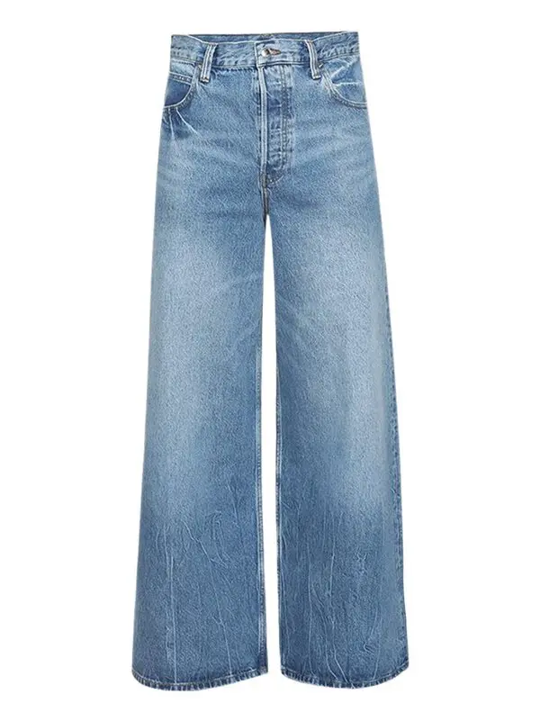 Alexander Wang Surge Wide Leg Jean - Blue