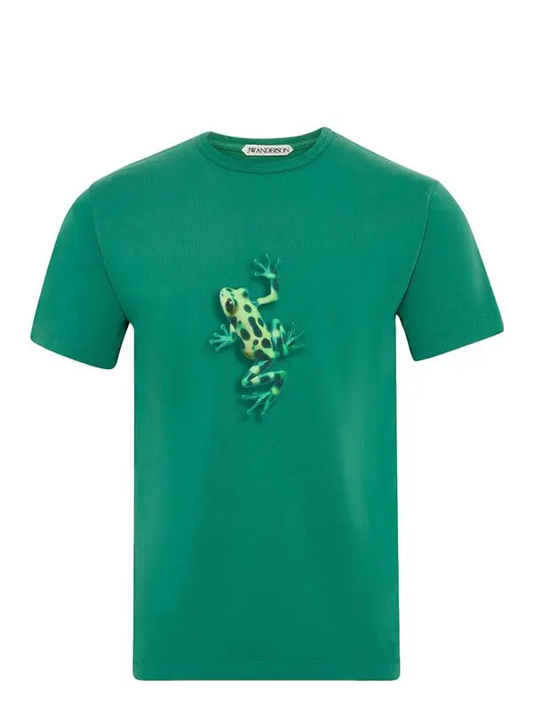 JW Anderson Jumping Frog Tee Emerald - Green