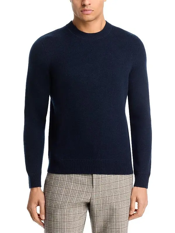 BOSS L-harrison Cashmere Sweater - Dark Blue