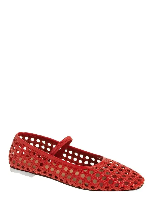 Madewell Greta Open-weave Ballet Flat - Southwestern Clay