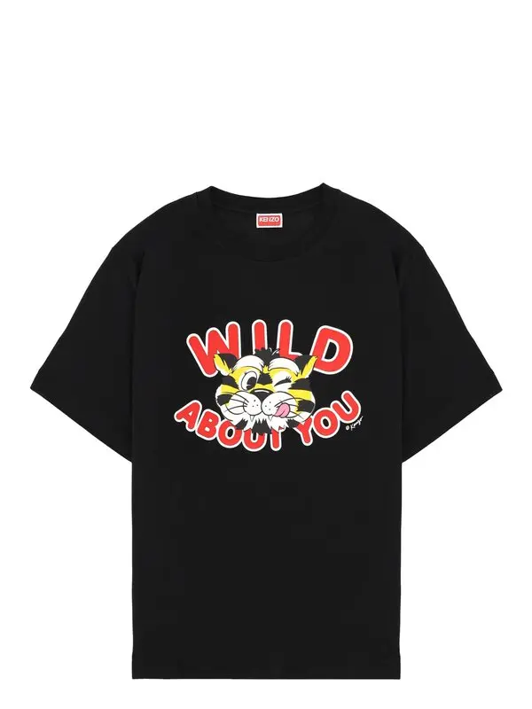 Kenzo Wild Tiger" T-shirt - Black