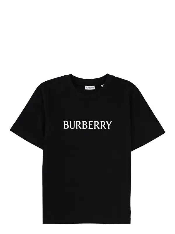 Burberry T-shirt With Logo - Black