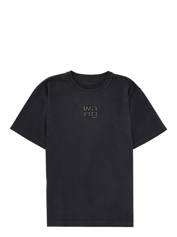 Alexander Wang T-shirt With Logo - Black