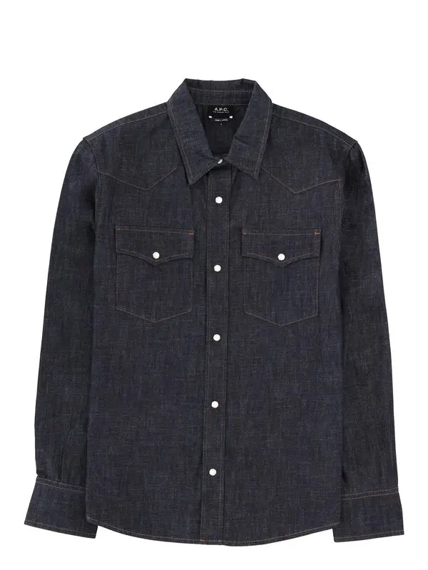A.p.c. A. P.c. "western" Shirt - Denim