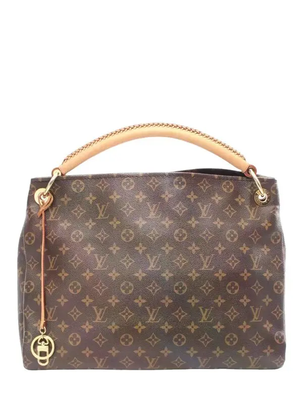 LOUIS VUITTON 2010 Monogram Artsy Mm Hobo Bag - Brown