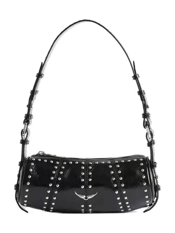 Zadig&Voltaire Le Roudoudou Studded Shoulder Bag - Black