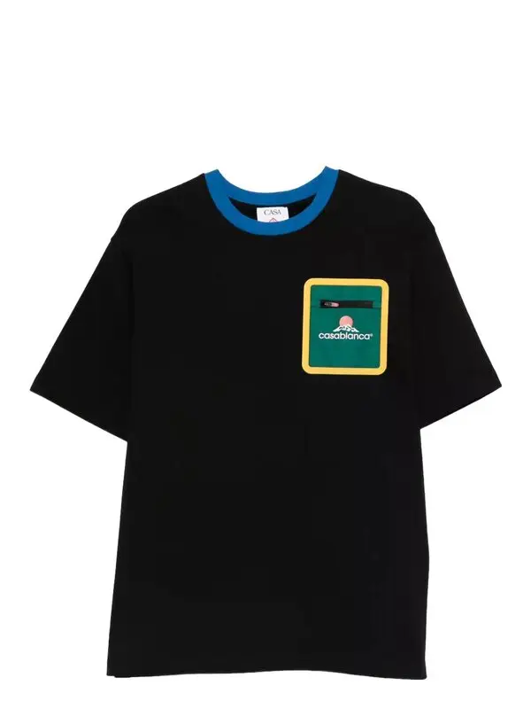 Casablanca Montagne T-shirt - Black