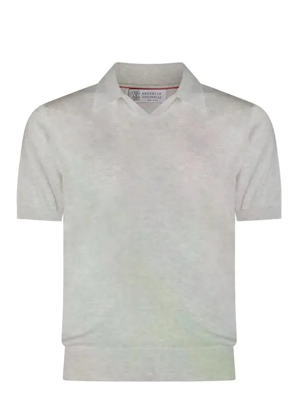 Brunello Cucinelli Short-sleeve Cotton T-shirt - Grey
