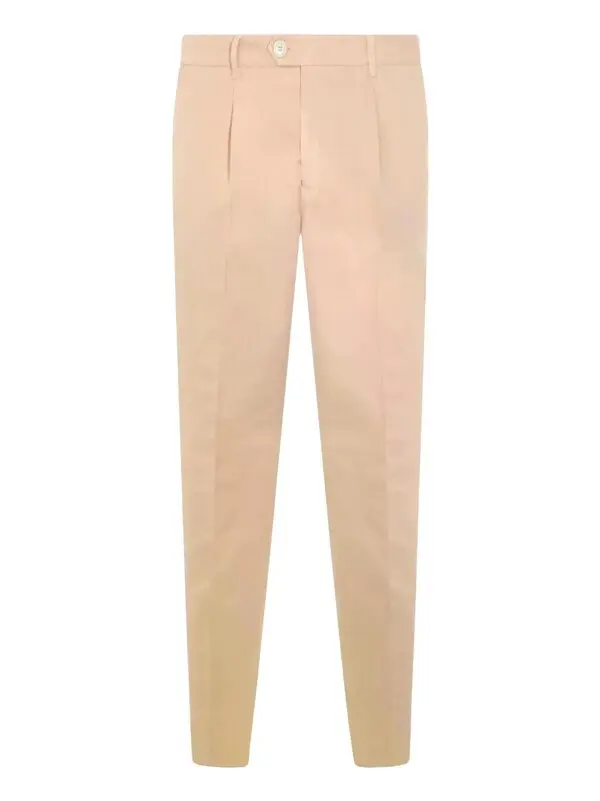 Brunello Cucinelli Buttoned Pleated Trousers - Neutrals