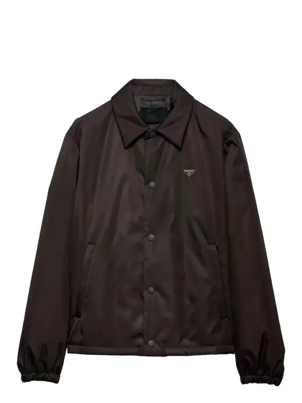 Prada Triangle-logo Jacket - Green