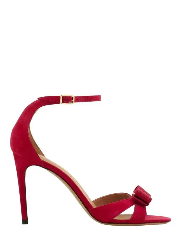 FERRAGAMO 90mm Vara Bow Sandals - Pink
