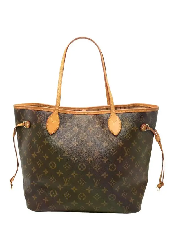 LOUIS VUITTON 2007 Monogram Neverfull Mm Tote Bag - Brown