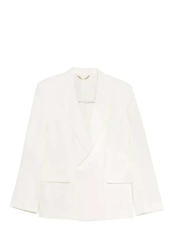 Victoria Beckham Double-breasted Blazer - White