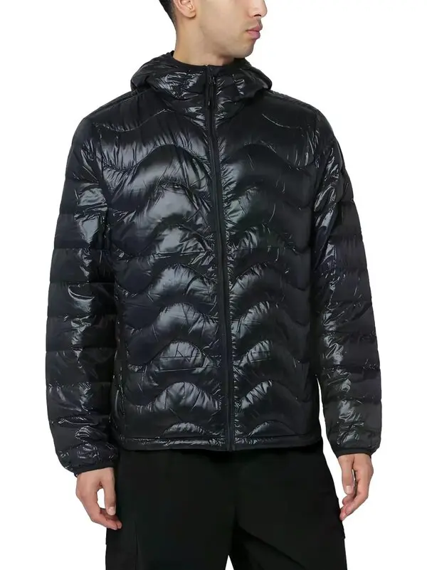 PURPLE MOUNTAIN OBSERVATORY Quilted Hooded Jacket - Black