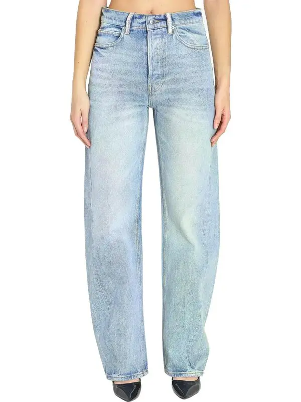 Alexander Wang Float Cotton Jeans - Blue