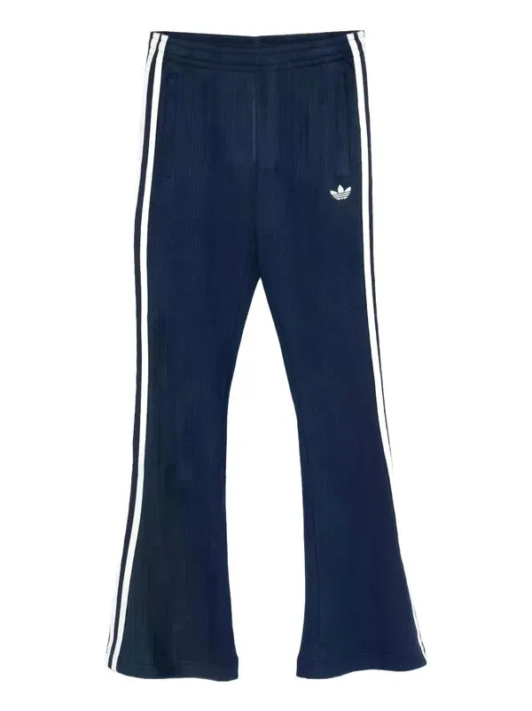 Adidas Striped Track Pants - Blue