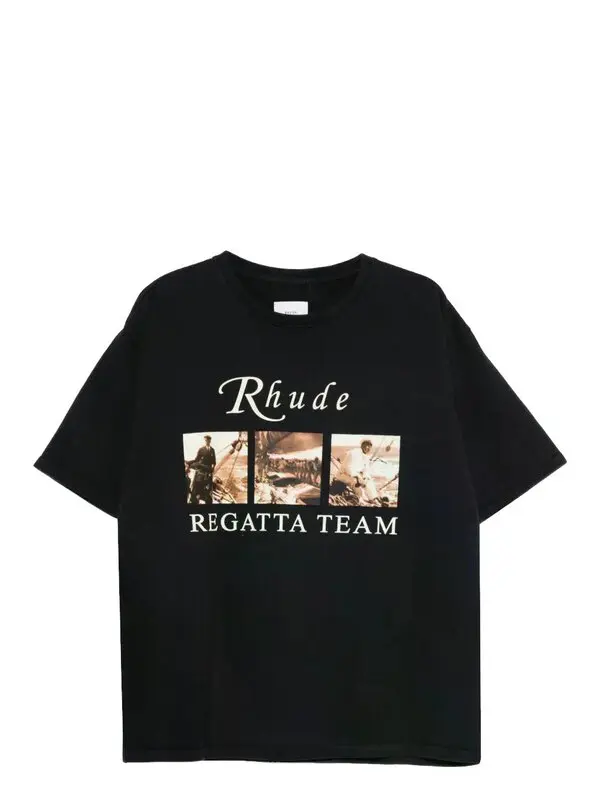 Rhude Graphic-print T-shirt - Black