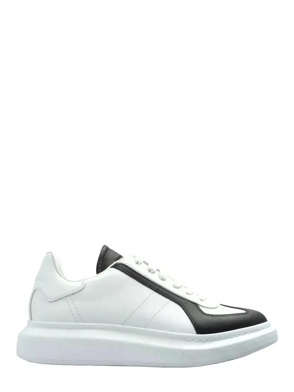 Alexander McQueen Contrast-panel Sneakers - White