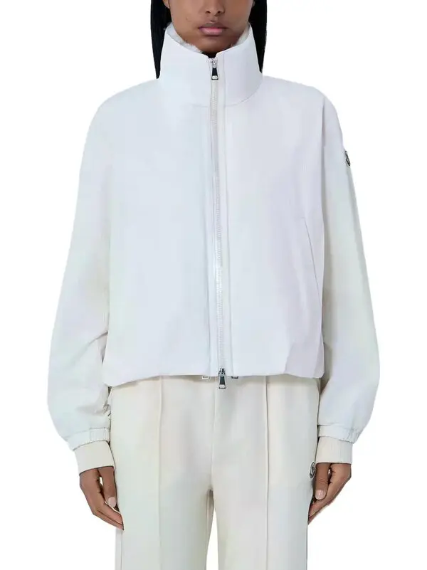 Moncler Zip-up Jacket - White