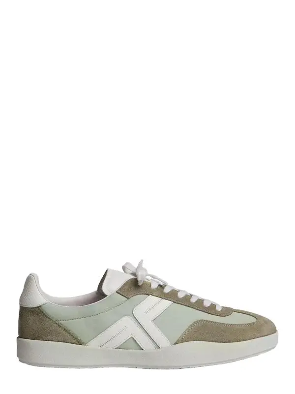 FURSAC Leather Lace-up Sneakers - Green