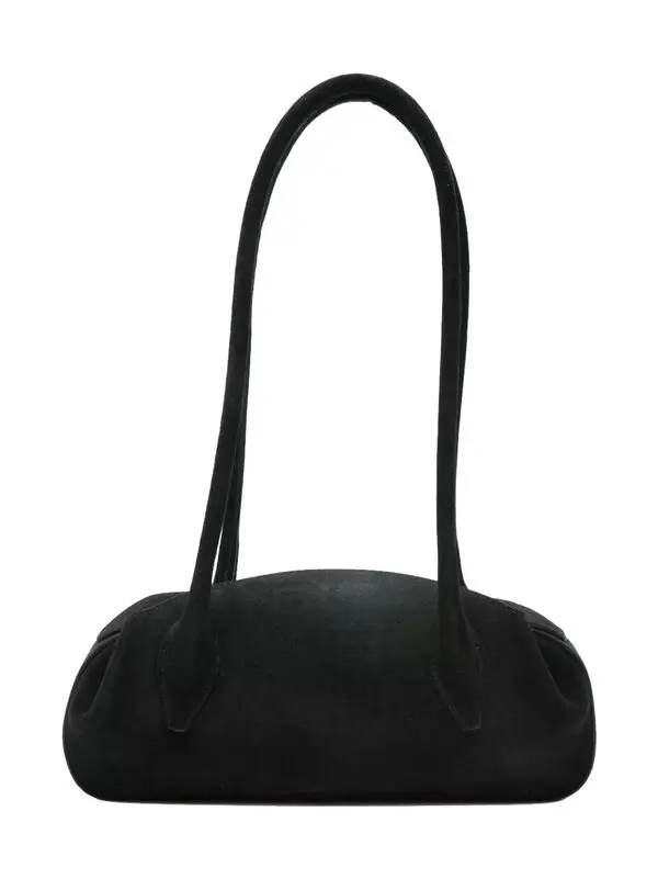Yuzefi Mini Oyster Suede Tote - Black