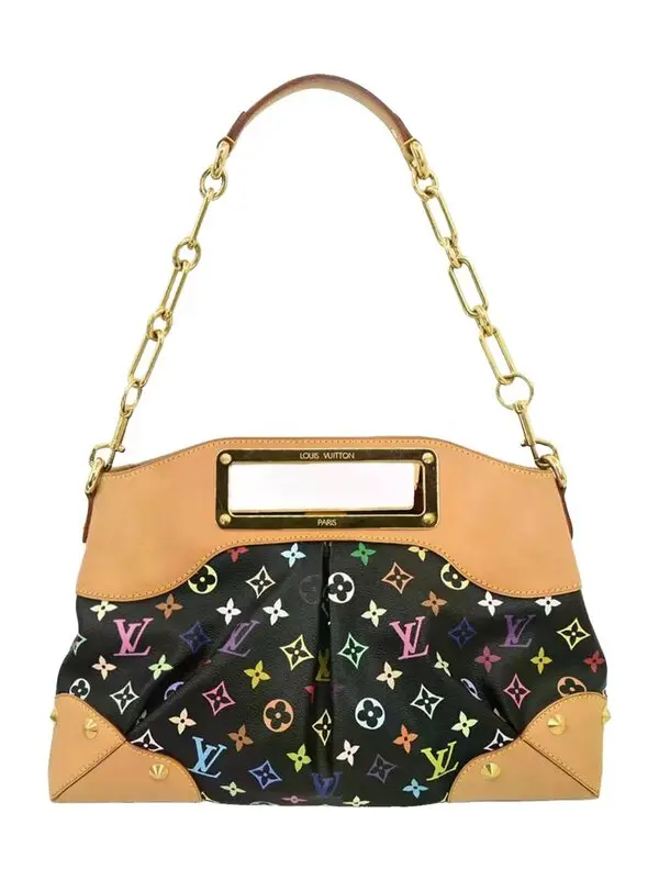 LOUIS VUITTON 2010 Mm Judy Monogram Shoulder Bag - Black