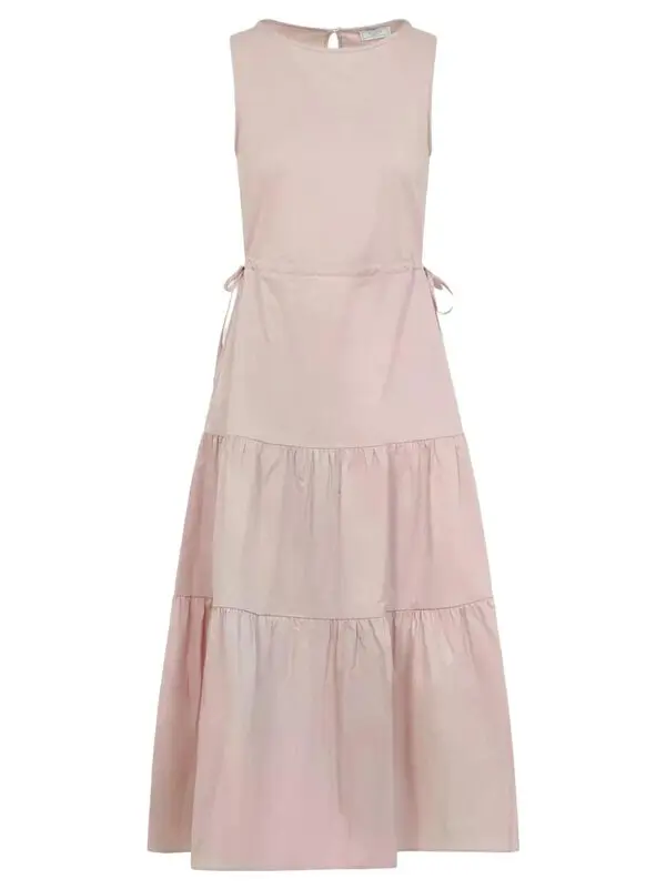 Peserico Sleeveless Midi Dress - Pink