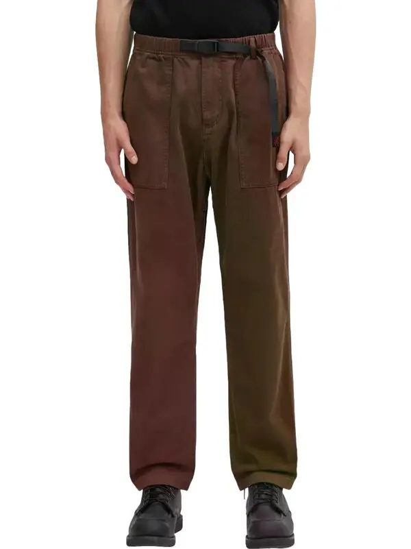 Gramicci Loose Tapered Elasticated Trousers - Brown