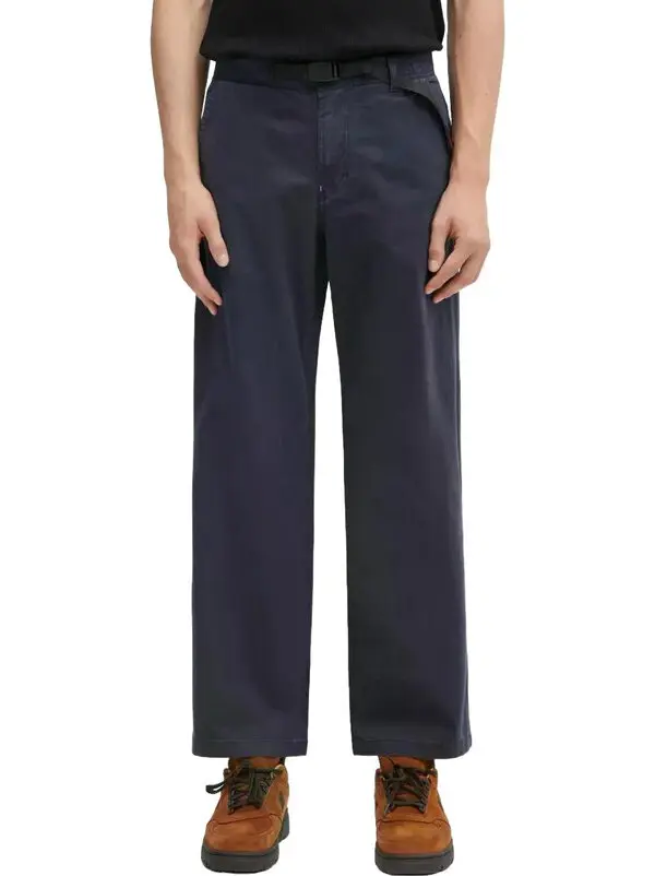 Gramicci Belt Straight Trousers - Blue