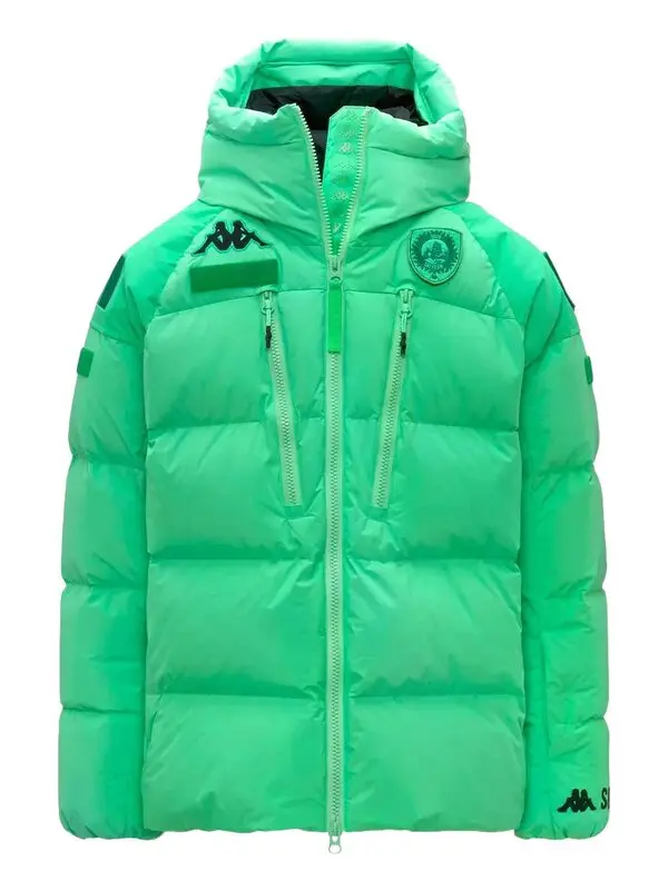 Kappa Padded Hooded Jacket - Green