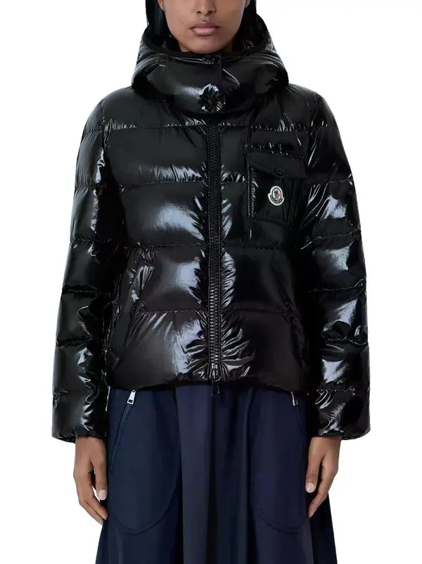 Moncler Andro Hooded Puffer Jacket - Black