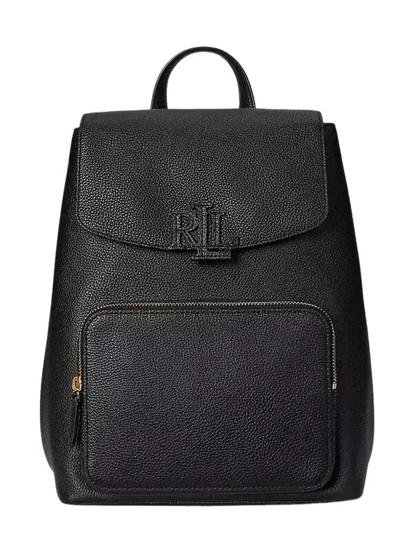 Ralph Lauren Cameryn Embossed Backpack - Black