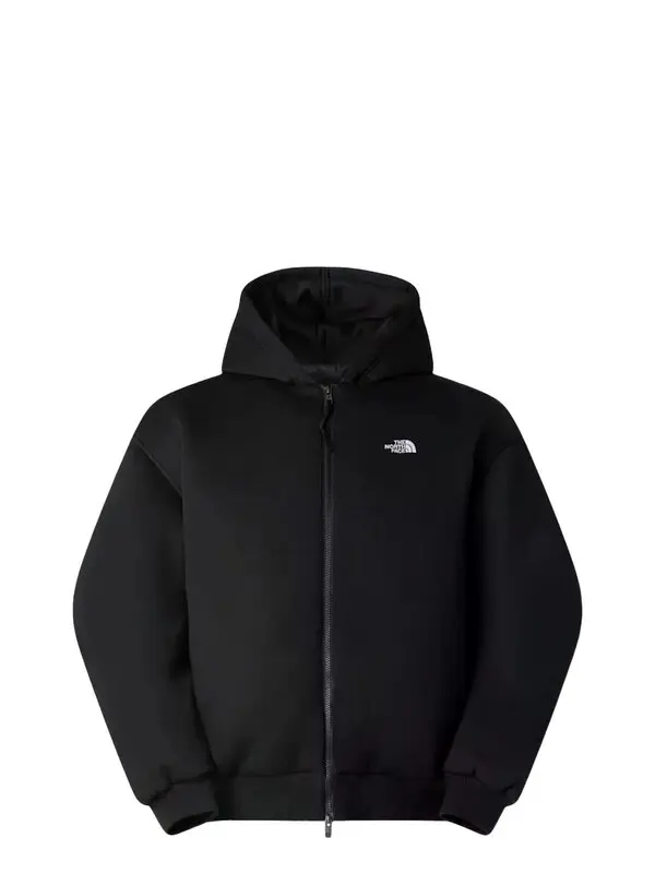 The North Face Long-sleeve Zip-up Hoodie - Black