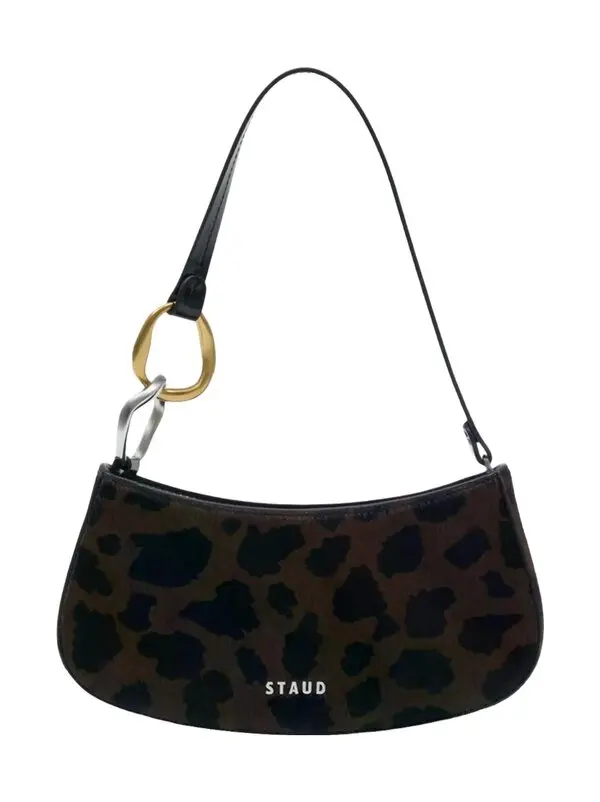 Staud Mini Ollie Shoulder Bag - Brown