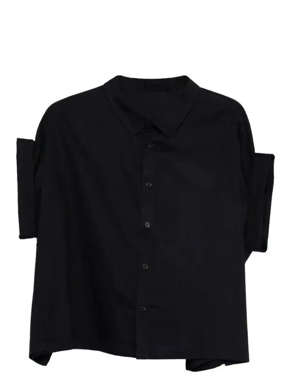 Y’s Cuffed Cotton Shirt - Blue